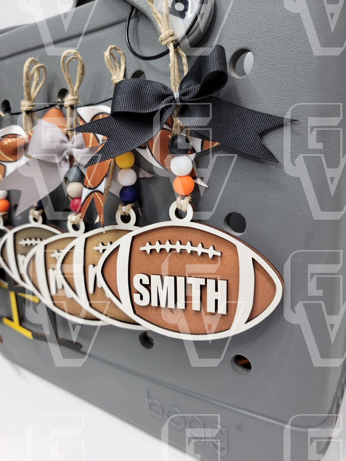 Football Bag Tagsports Bag Tagbag Charms - Etsy