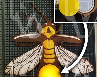 Firefly Button - Etsy