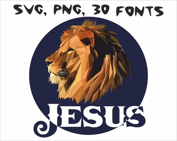 Jesus the LION of JUDAH Lion of Judah Svg Png Christian Lion - Etsy