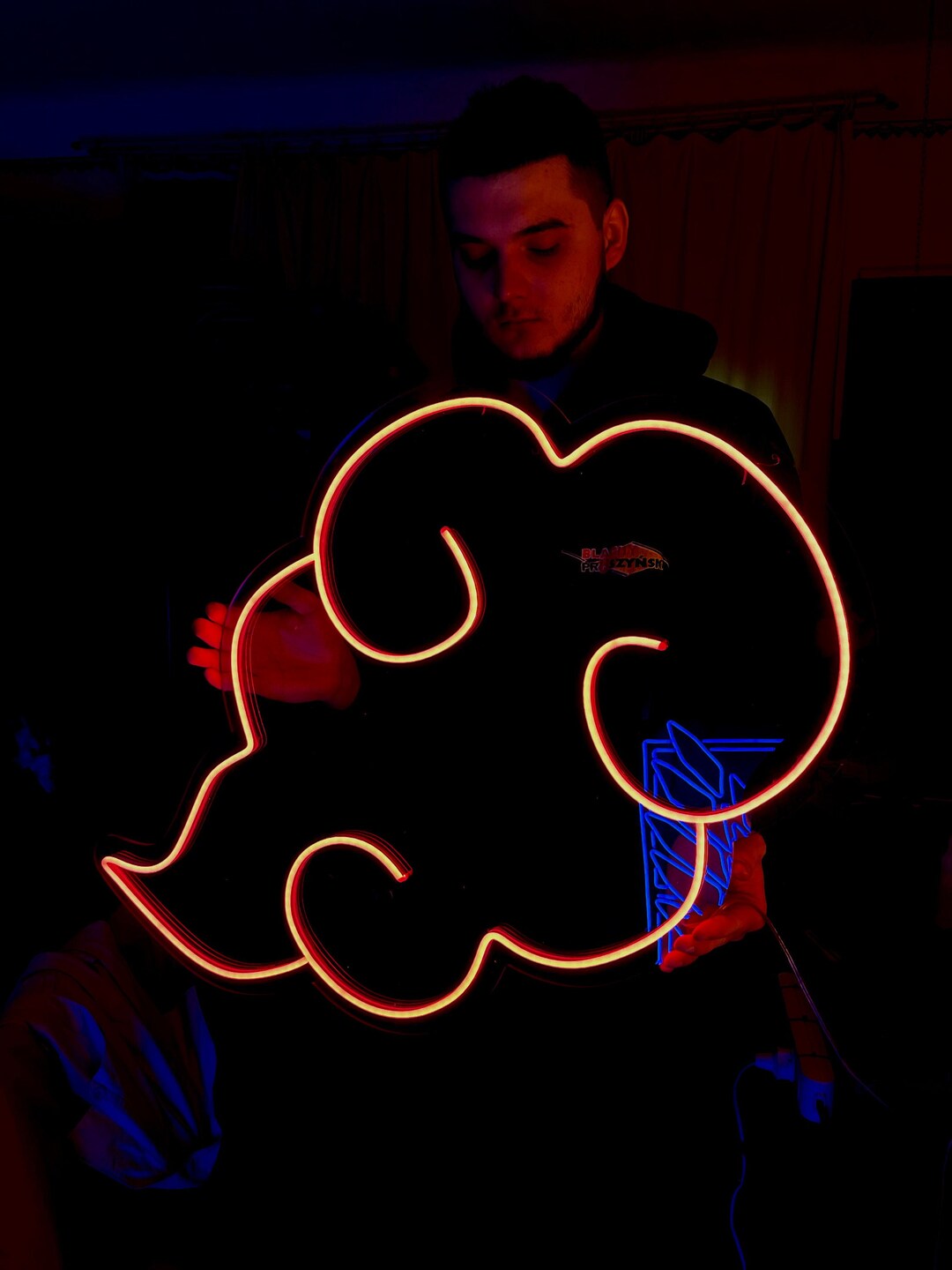 Anime Cloud Neon Sign Attack on Titan Neon Sign Shingeki No Kyojin ...
