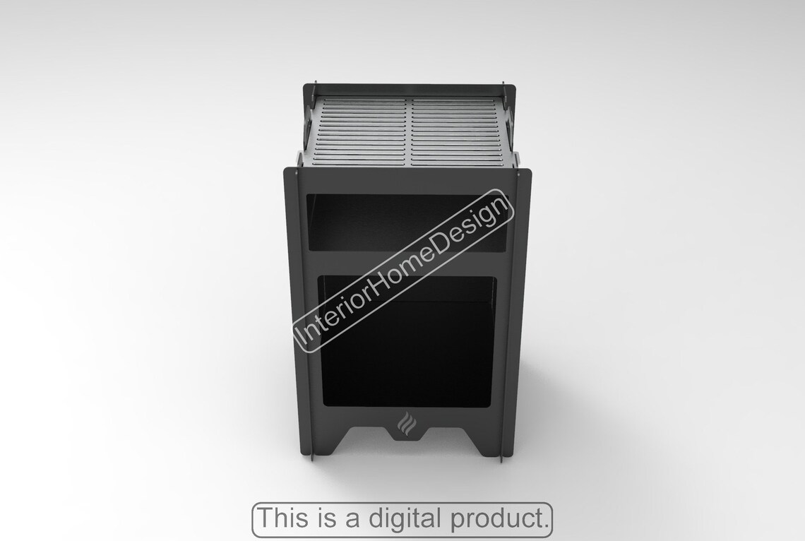 Smoke Fire Pit Dxf dxf Files for Plasmamangal BBQ Barbecue - Etsy