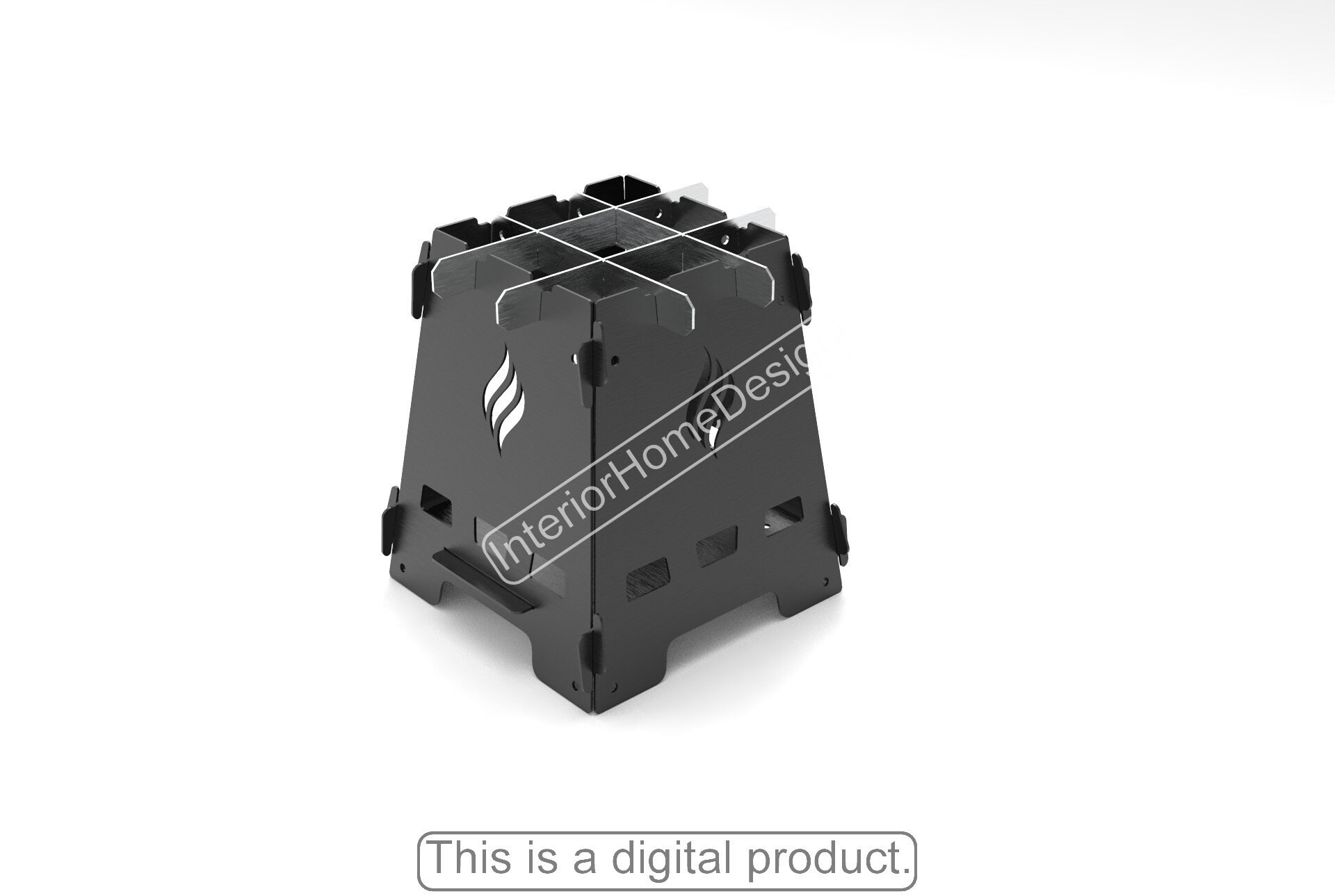 Wood Stove Dxf File Camping Dxf File Dxf Files for Plasma - Etsy