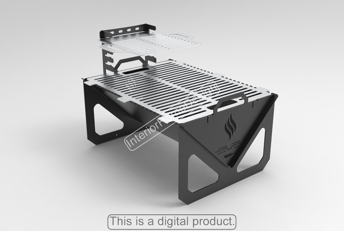 Fire Pit Dxf Filesfire Pit Portablediy Fire Pit BBQ Dxf | Etsy