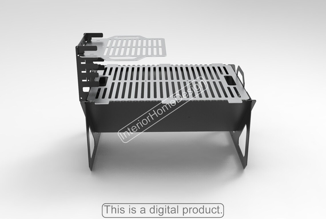 Fire Pit Dxf Filesfire Pit Portablediy Fire Pit BBQ Dxf | Etsy