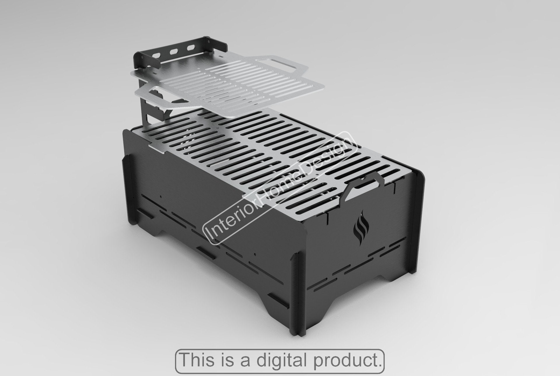 Fire Pitfire Pit Collapsible BBQ Barbecue Dxf Files for - Etsy