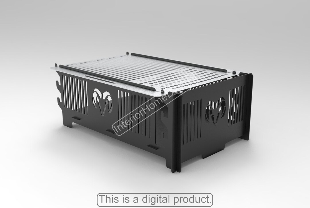 Plasma Cut Fire Pit Dxf,vertical Portable Metal Dxf Files for Plasma ...