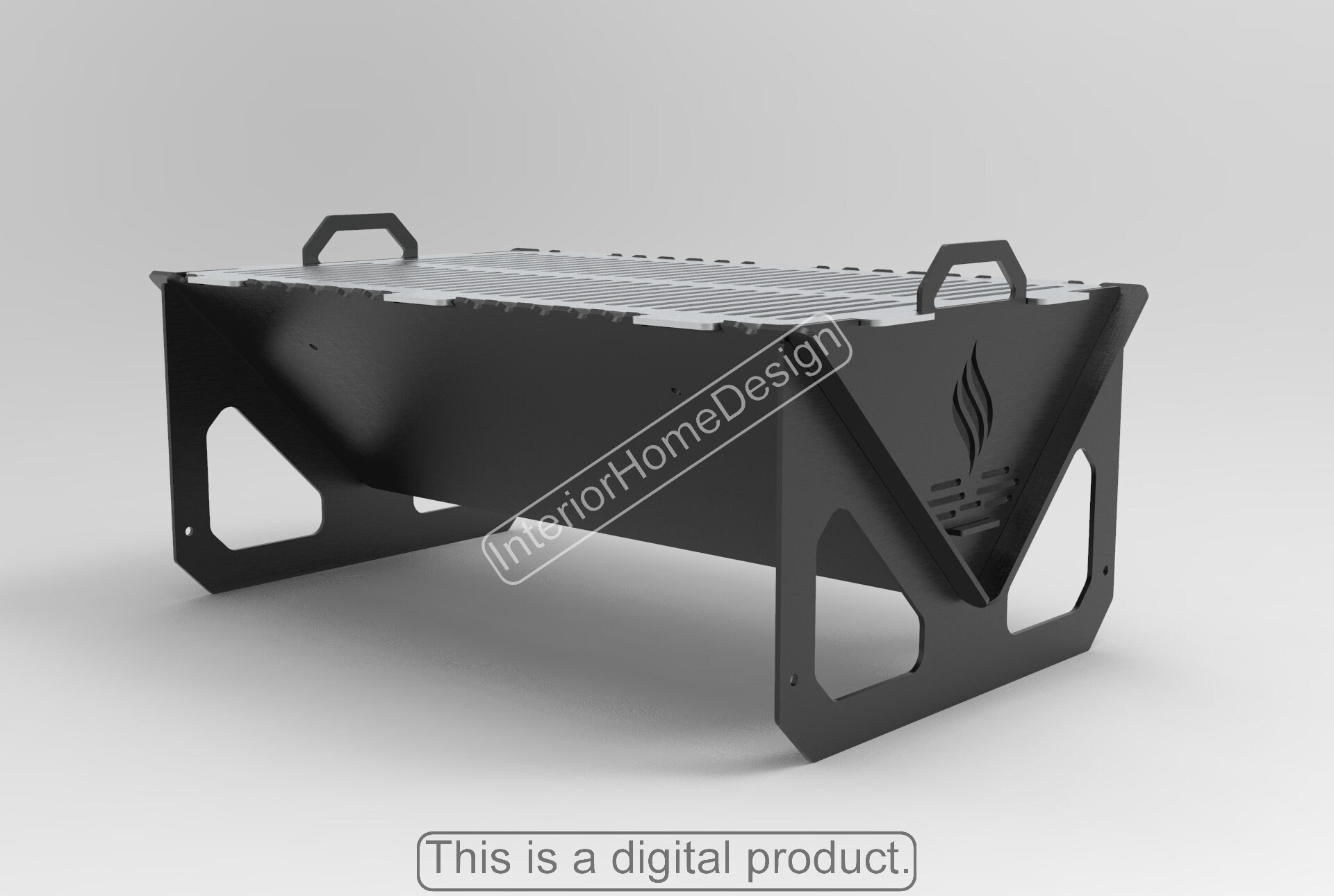 Fire Pit Dxf Filesfire Pit Portablediy Fire Pit BBQ Dxf - Etsy