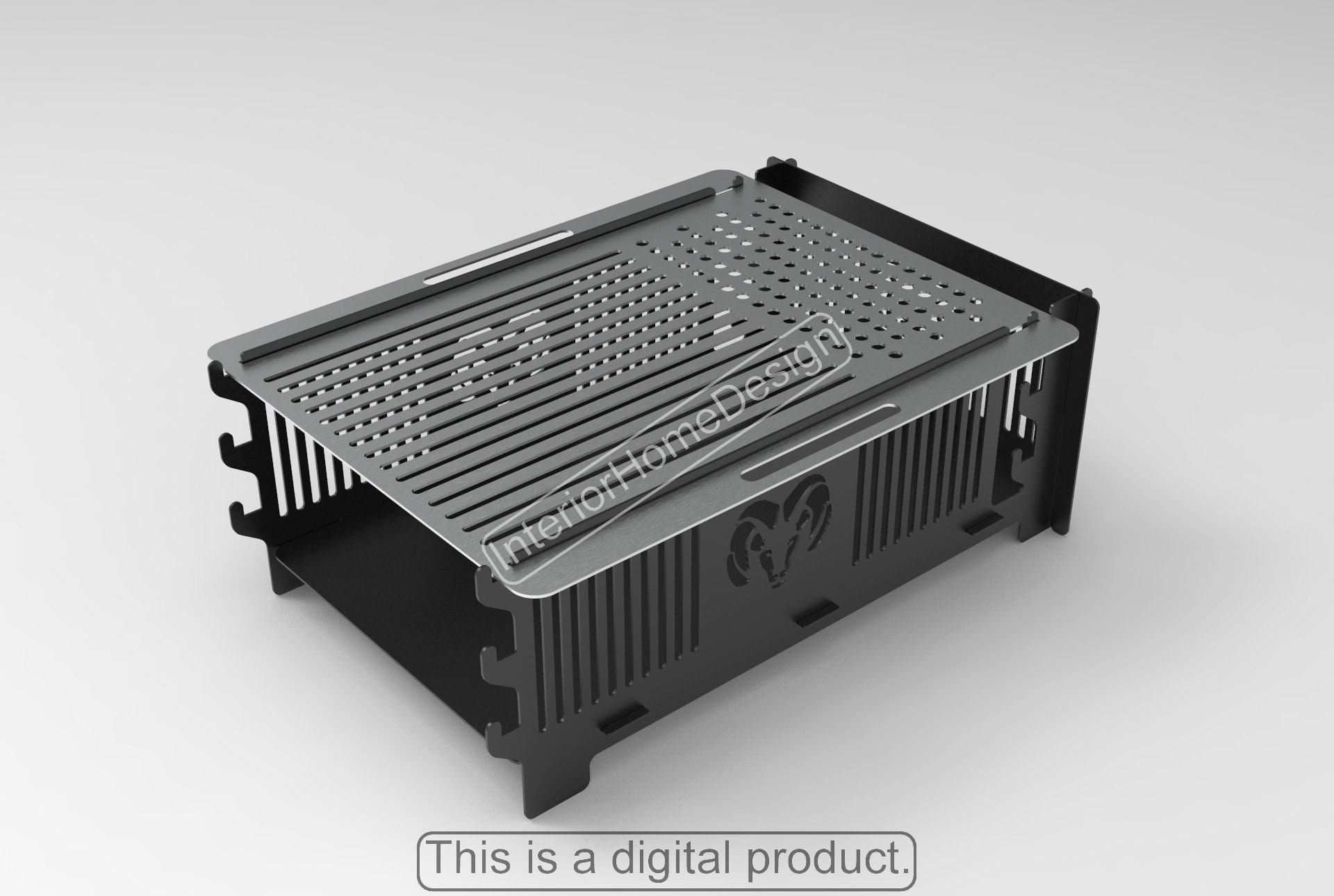 Plasma Cut Fire Pit Dxf,vertical Portable Metal Dxf Files for Plasma ...