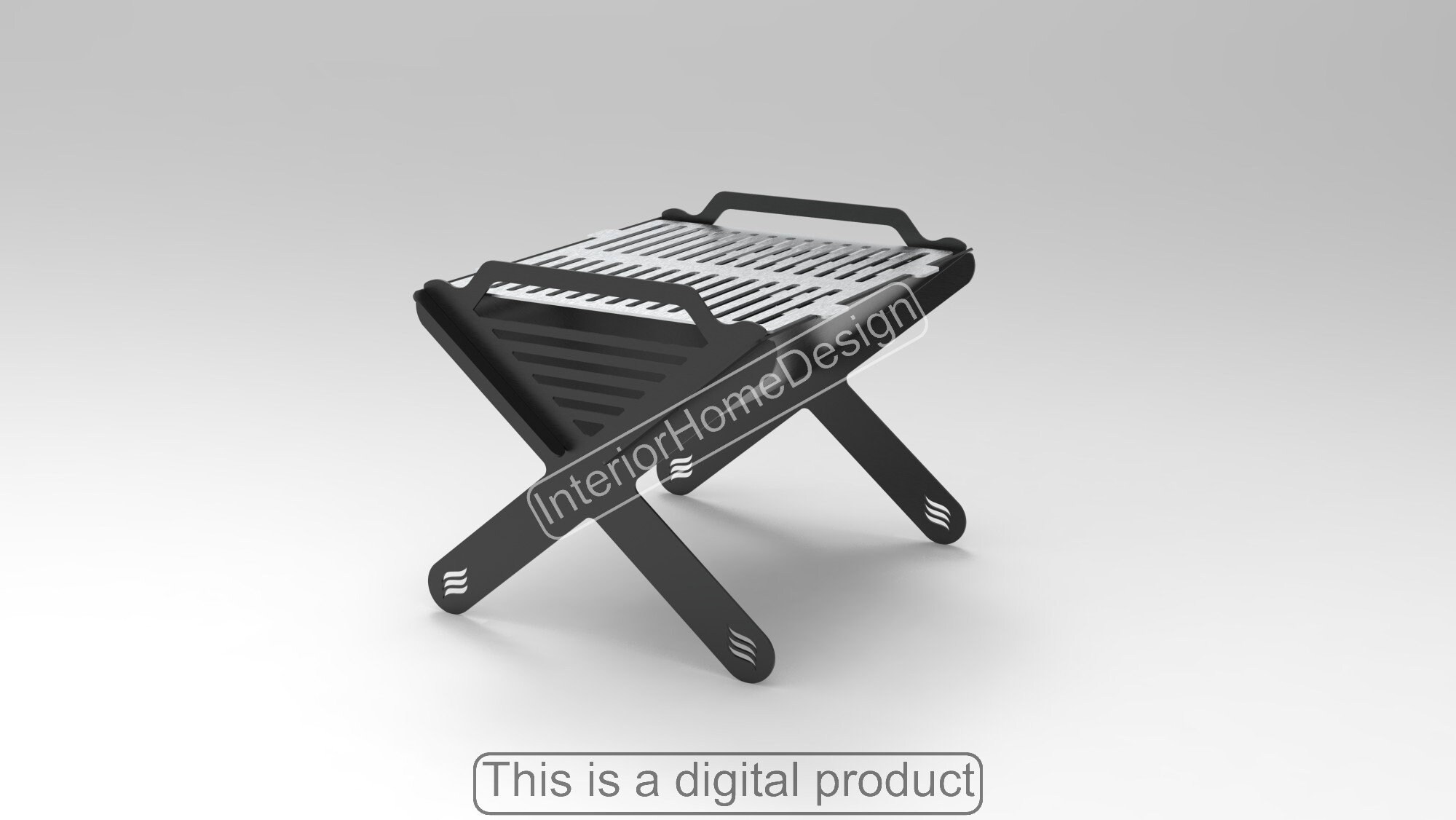 Fire Pitfire Pit Collapsible BBQ Barbecue Dxf Files for - Etsy