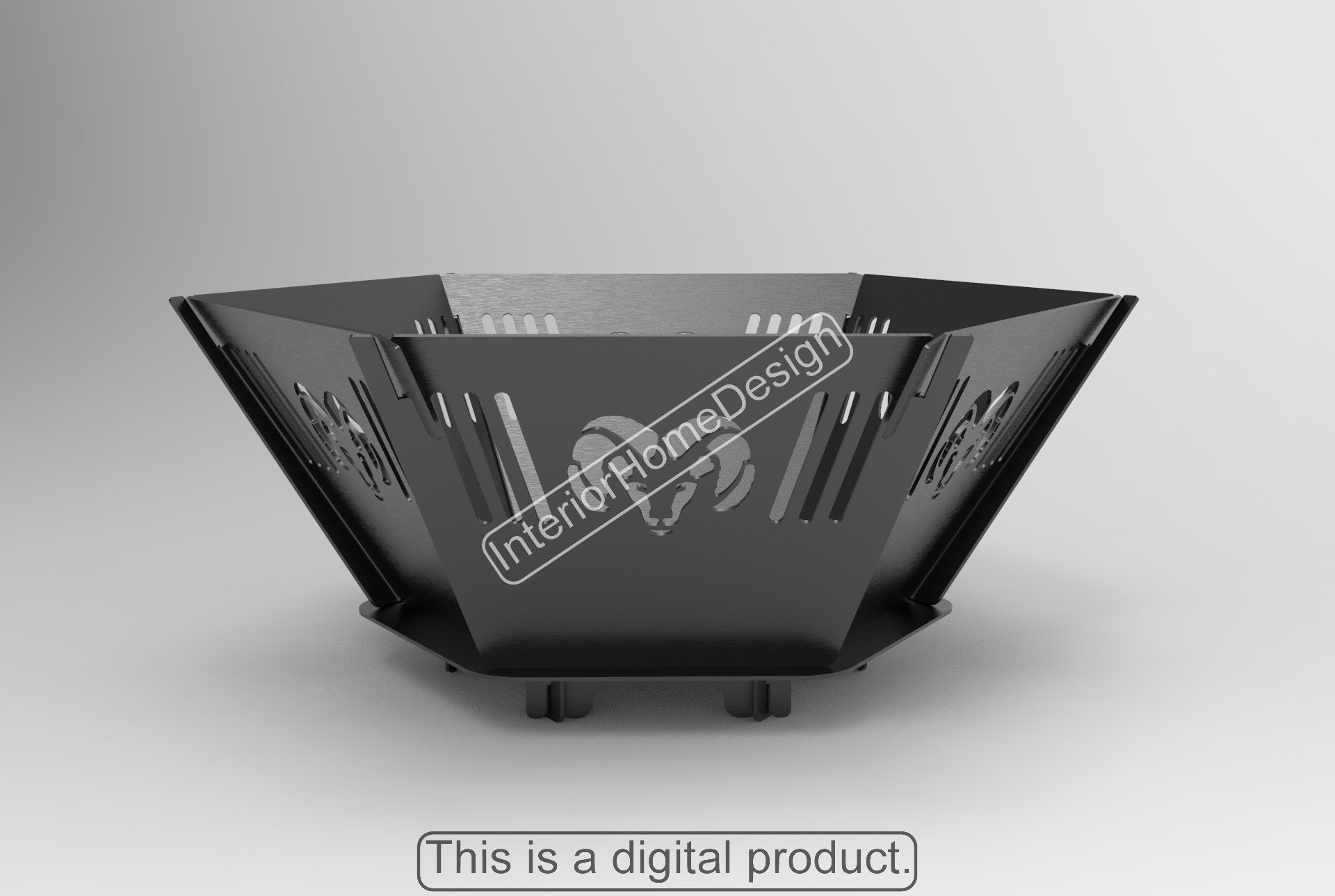 Hexagon Fire Pit Dxf Dxf Files for Plasmafire Pit - Etsy