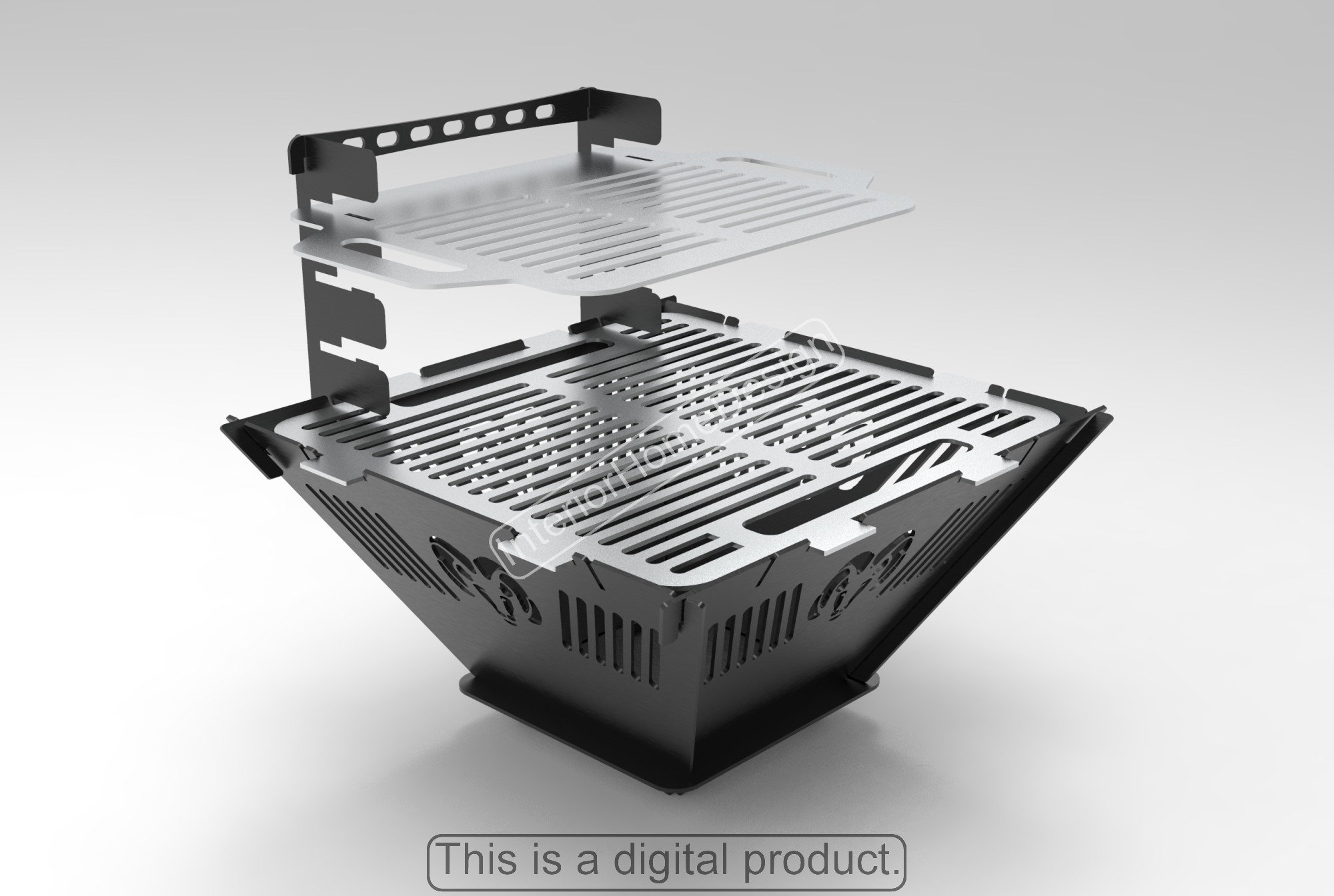 Fire Pit Dxf Filesfire Pit Portablediy Fire Pit BBQ Dxf - Etsy