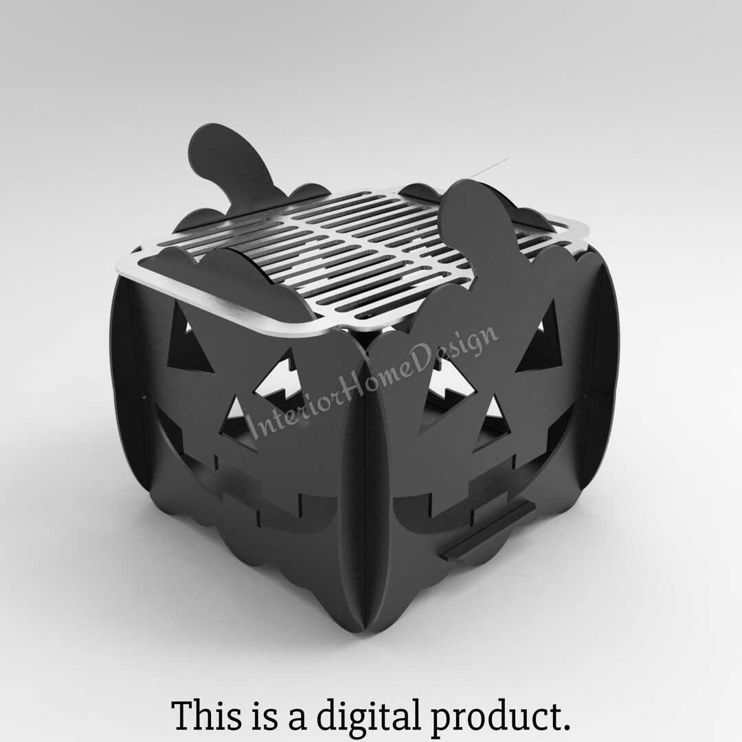 Pumpkin Fire Pit, Halloween,fire Pit,portable Fire Pit, Candle Fire Pit ...