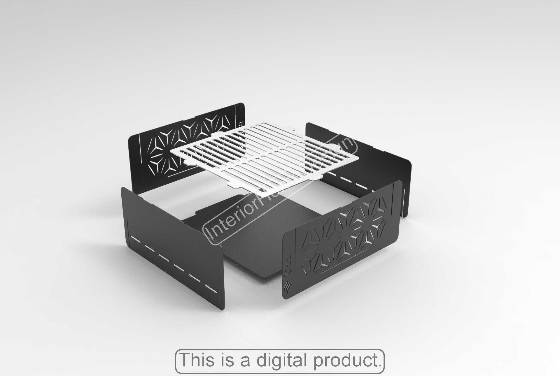 Fire Pit Dxf Files Diy Fire Pit BBQ Barbecue Dxf Files for - Etsy