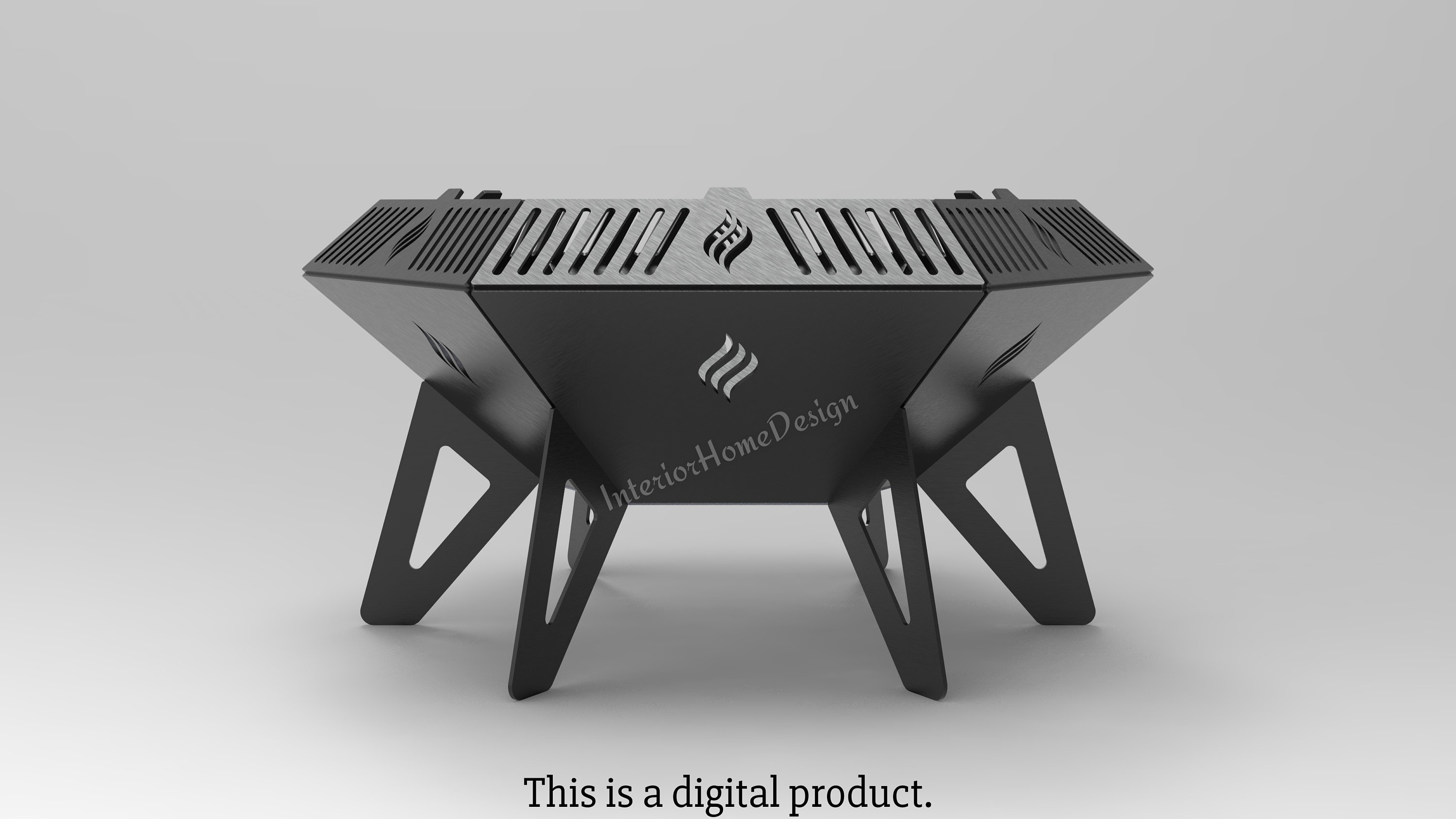 Hexagon Fire Pit Dxf Dxf Files for Plasmafire Pit - Etsy