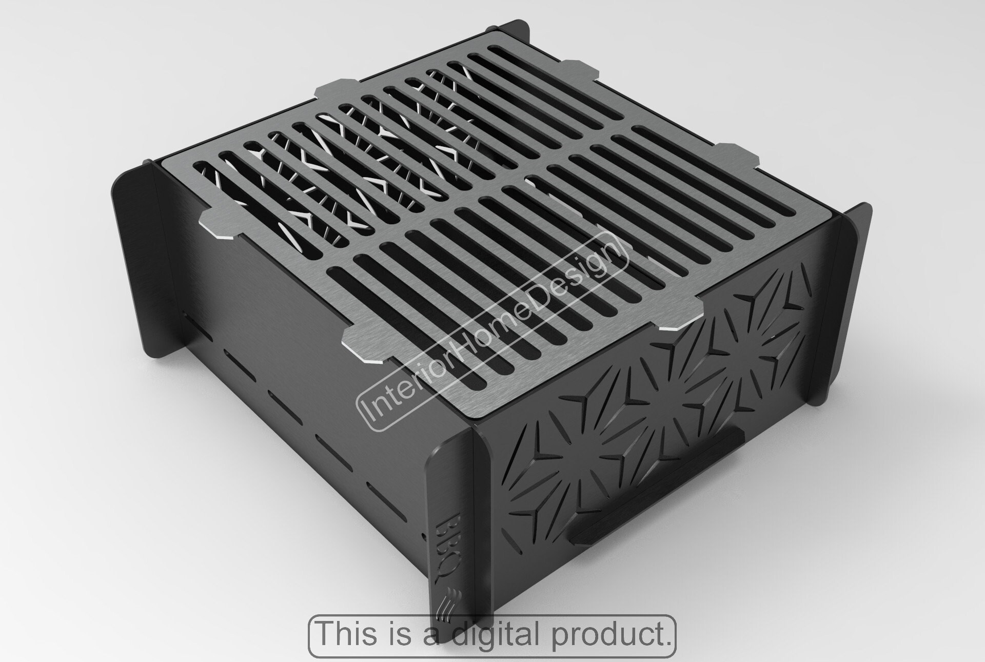 Fire Pit Dxf Files Diy Fire Pit BBQ Barbecue Dxf Files for | Etsy