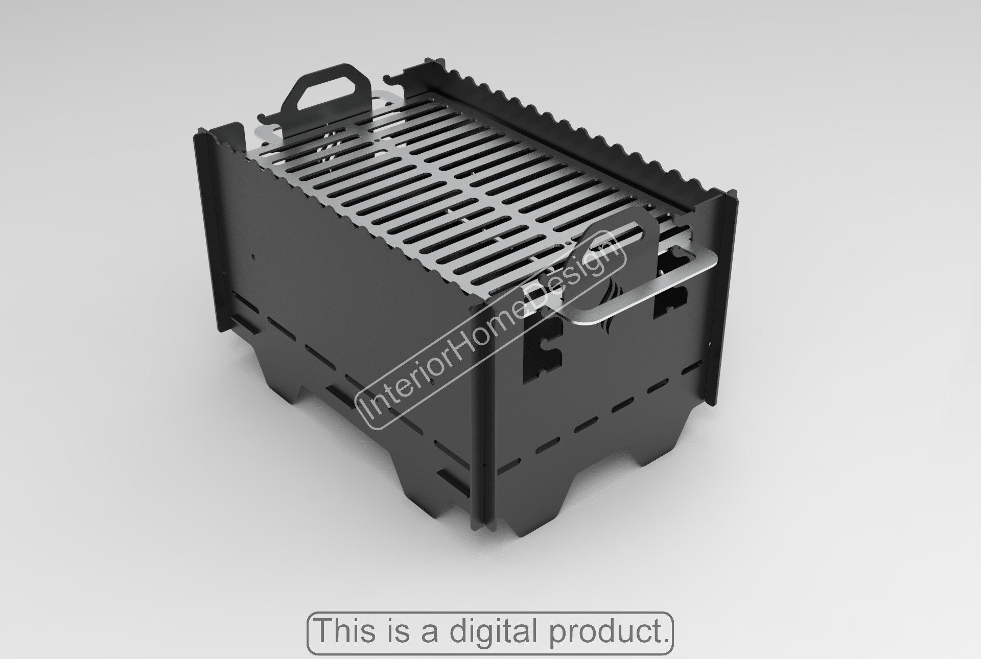 Fire Pit Dxf Filesbbq Barbecue Dxf Filefoldable Fire - Etsy