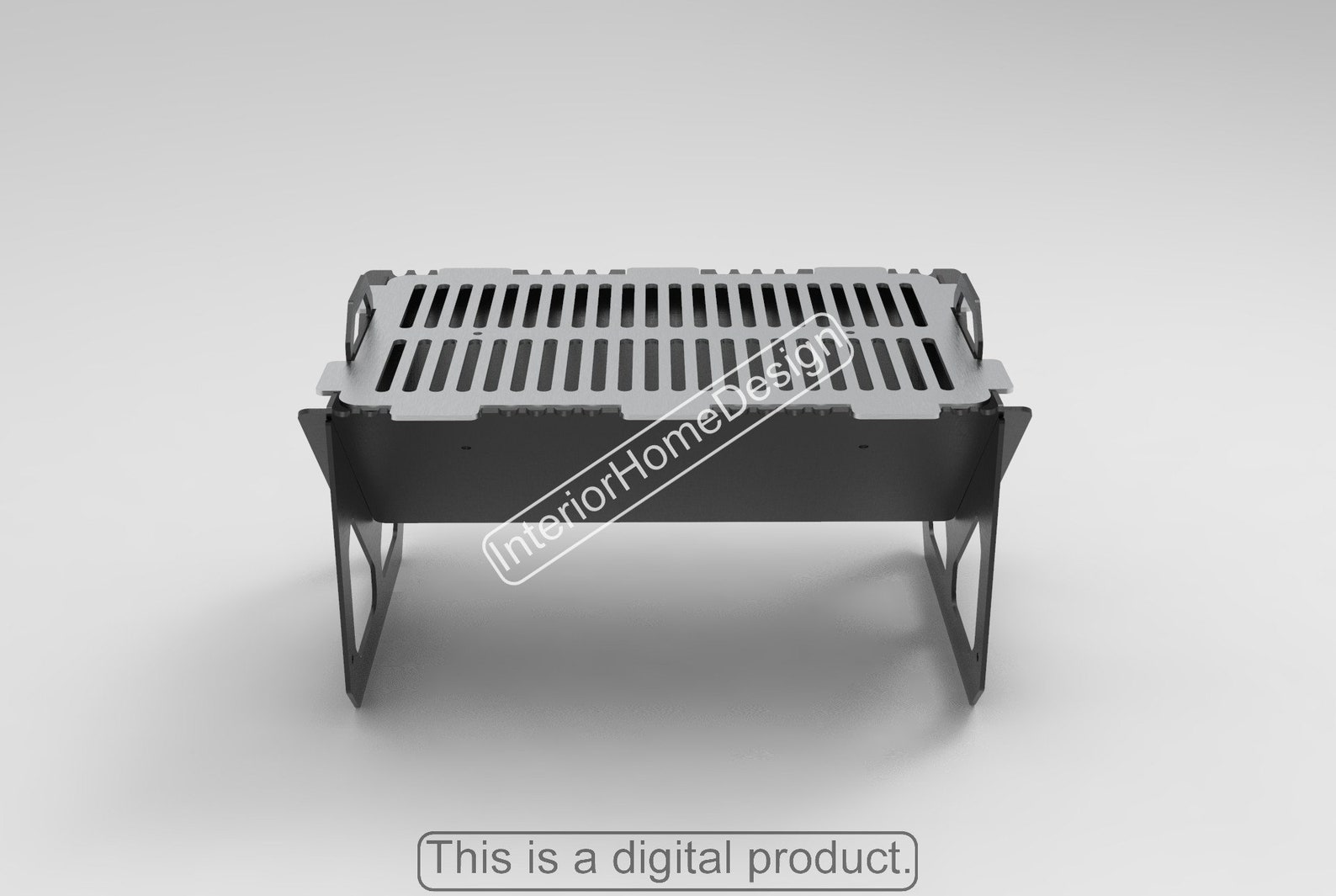 Fire Pitfire Pit Collapsible BBQ Barbecue Dxf Files for - Etsy