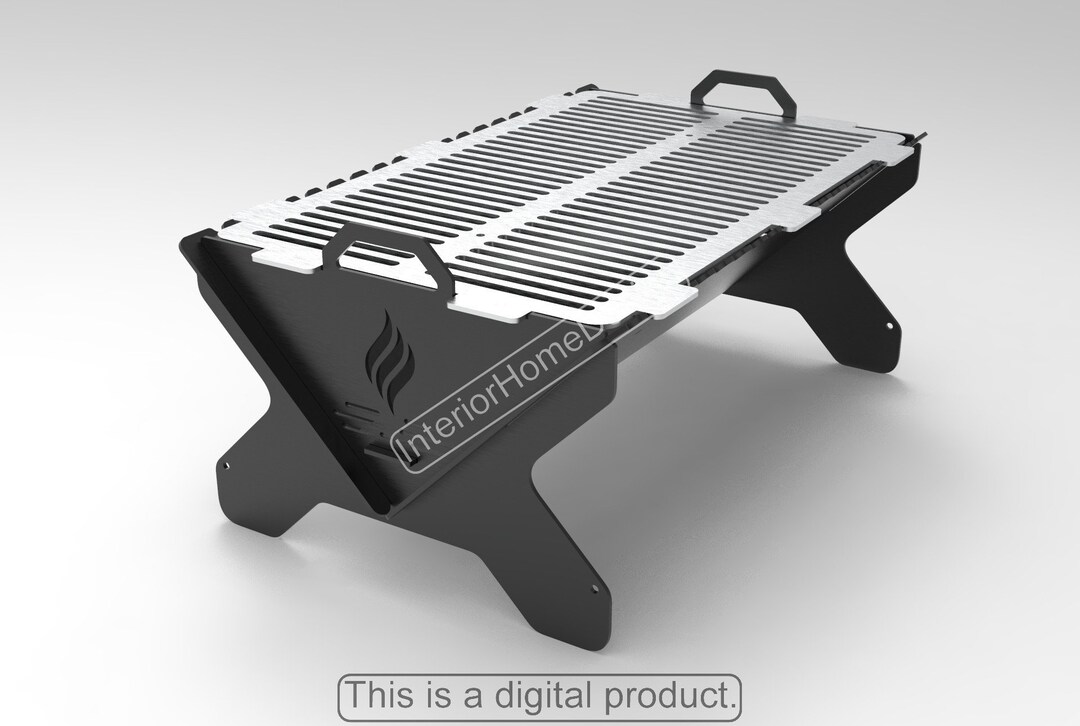 Fire Pit Dxf Files,fire Pit Portable,diy Fire Pit, BBQ Dxf Files for ...