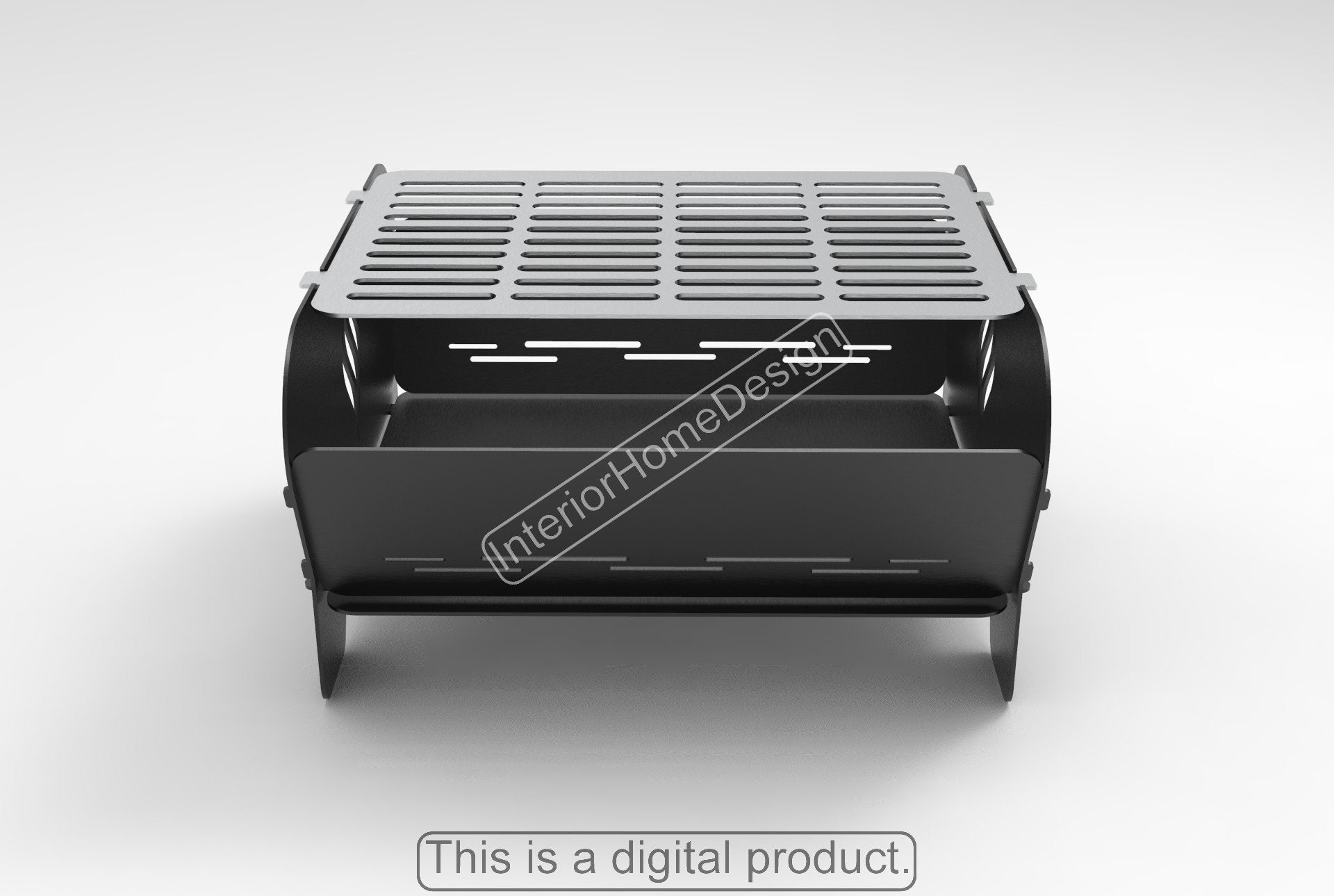 Fire Pit Dxf Filesfire Pit Portablediy Fire Pit BBQ Dxf - Etsy