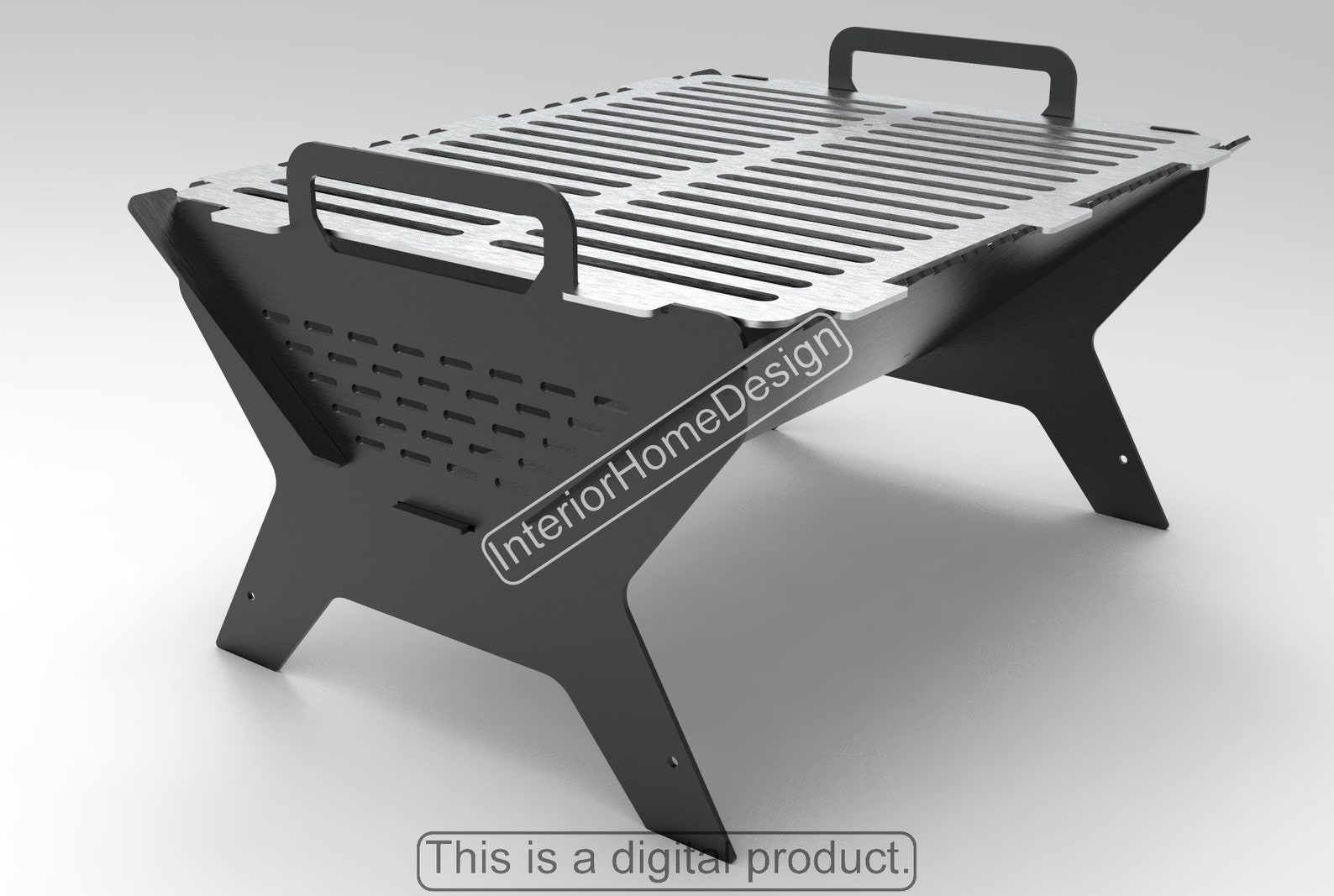 Fire Pit Dxf Filesfire Pit Portablediy Fire Pit BBQ Dxf - Etsy