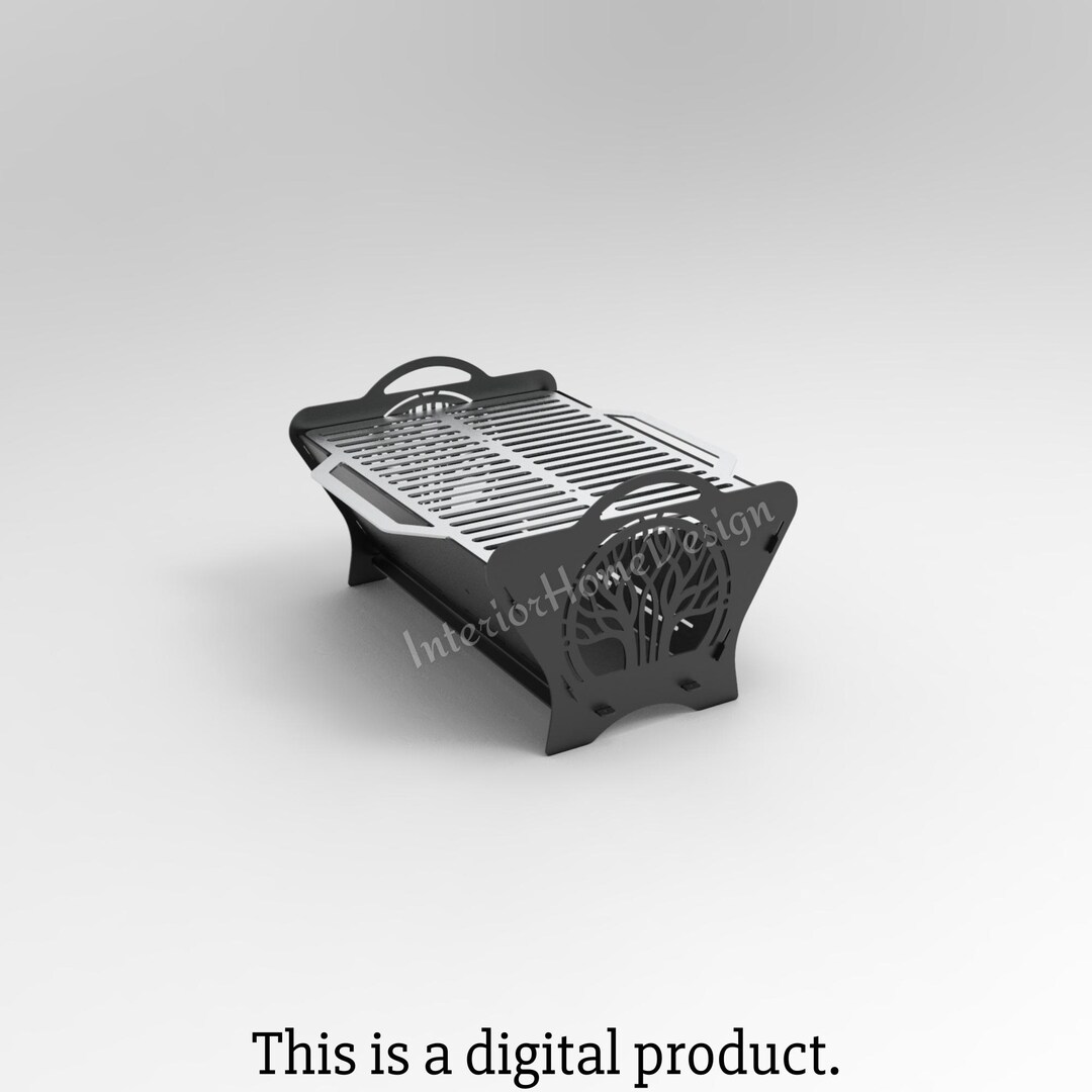 Oak Tree Fire Pit Dxf File,dxf Files for Plasma,fire Pit Portable,bbq ...