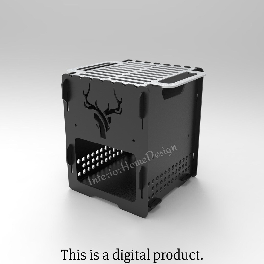 Backpack Fire Pit Dxf File, Camping Dxf File, Dxf Files for Plasma ...