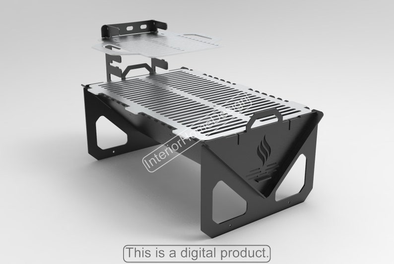 Fire Pitfire Pit Collapsible BBQ Barbecue Dxf Files for - Etsy