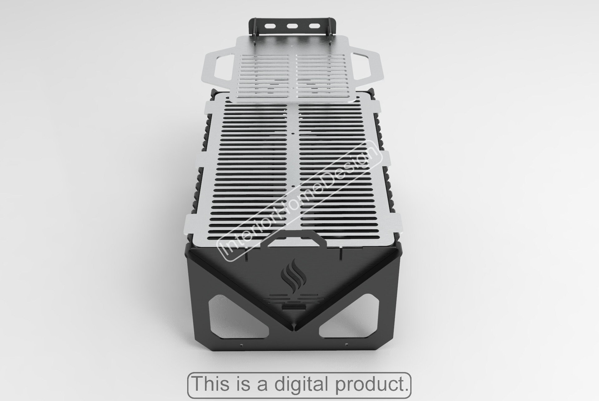 Fire Pitfire Pit Collapsible BBQ Barbecue Dxf Files for - Etsy