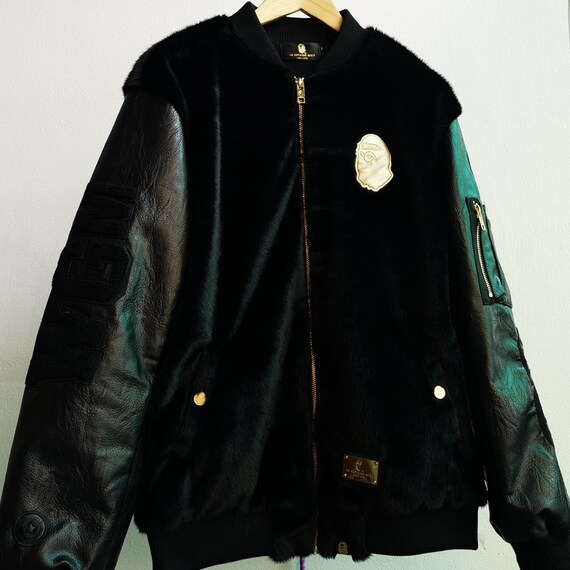 A Bathing Ape Bape Jacket Bape Bomber Rare Vintage 90s A | Etsy