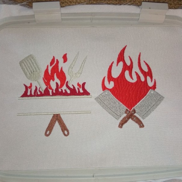 Grill Embroidery - Etsy