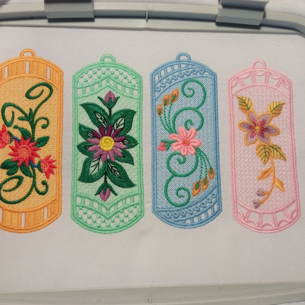 Embroidery Bookmark - Etsy