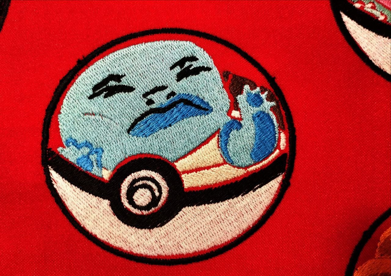 Pokeball Embroidery Design Pokemon Embroidery Machine Files Pokemon ...