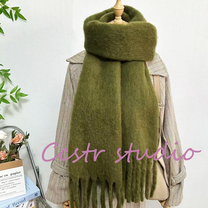 Scarf Women Fern Green - Etsy