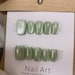Spring Colors, Green Cat Eye Nails, Pretty Finished Gel Nails, Fun Nail ...