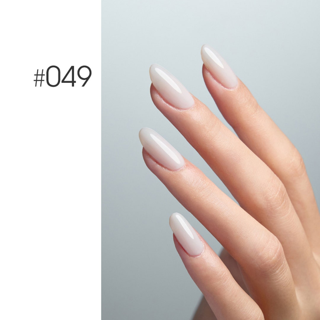 Cream Colored Press on Nails, Hand Painted Press on Nails, False Nails ...