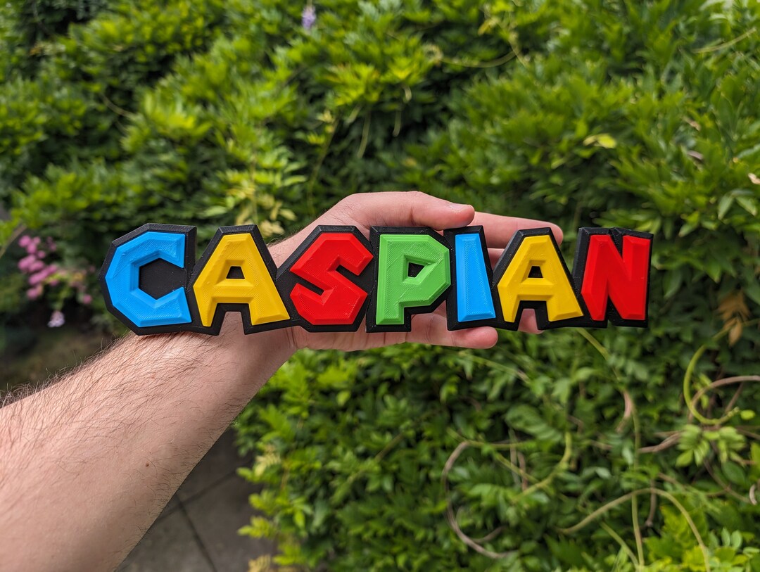 Custom Mario Style Bedroom Door Sign Name Plate - Etsy