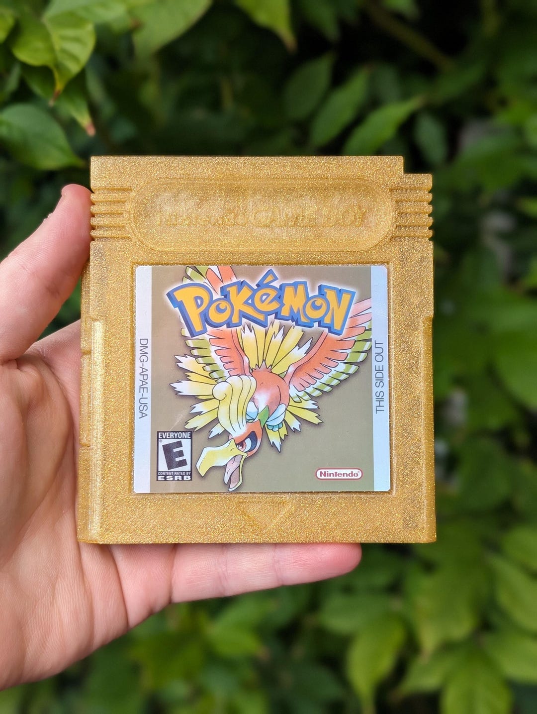 Custom Pokemon Switch Game Case Ho Oh - Ho Oh Nintendo Switch Gameboy ...