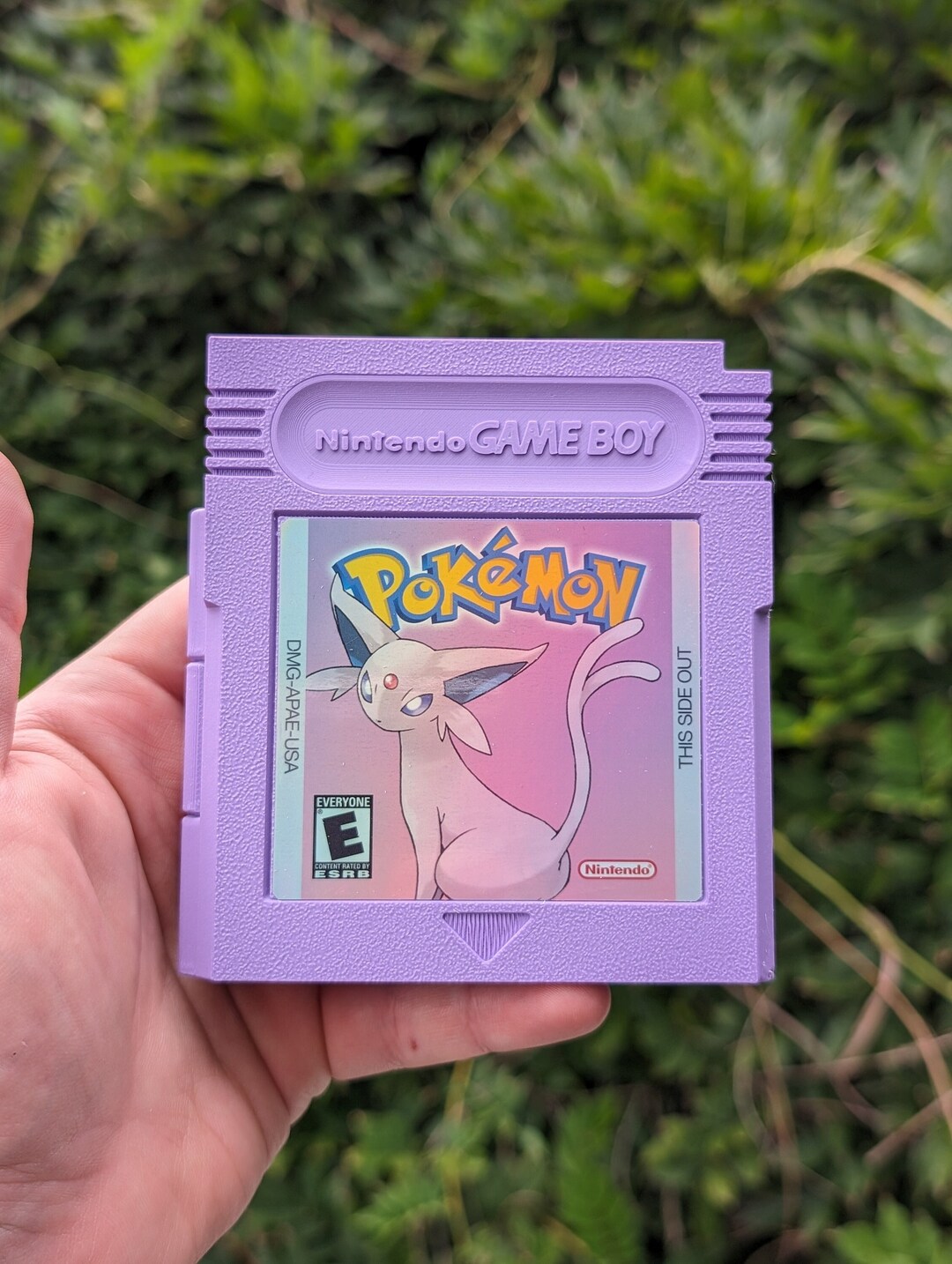 Custom Switch Game Case Pokemon Espeon - Espeon Nintendo Switch Gameboy ...