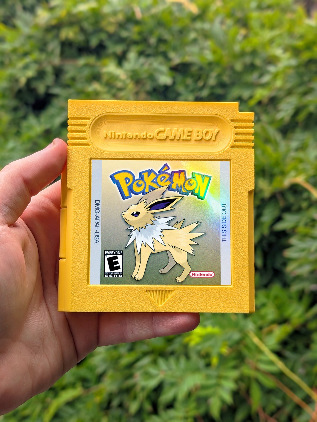 Custom Switch Game Case Pokemon Jolteon Jolteon Nintendo Switch Gameboy ...
