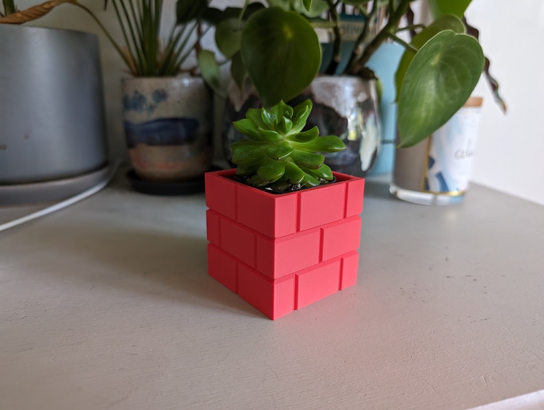 Super Mario Planters / Nintendo Gift, Gamer Gift, Succulent Air Plant ...