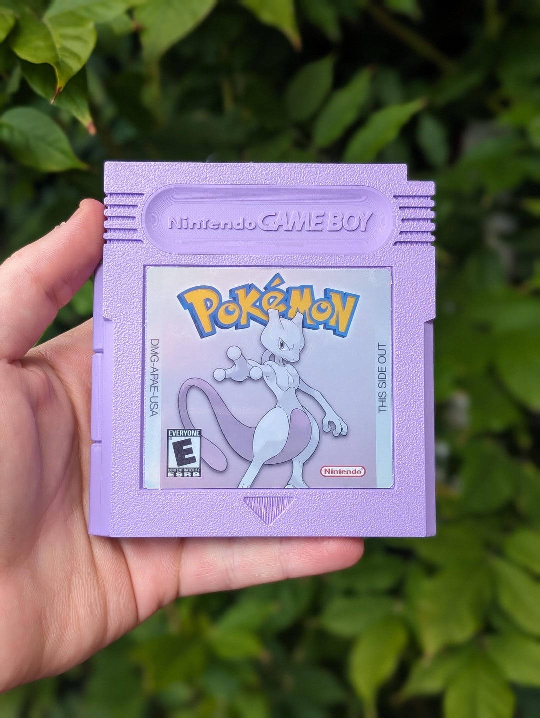 Custom Pokemon Switch Game Case Mewtwo - Mewtwo Nintendo Switch Gameboy ...