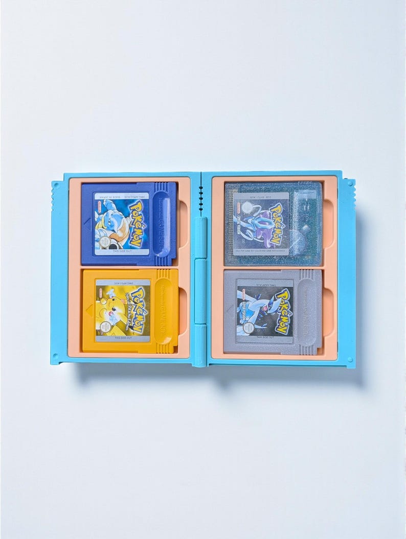 Custom Pokemon GBC Case - Nintendo Gameboy Colour Cartridge Case ...