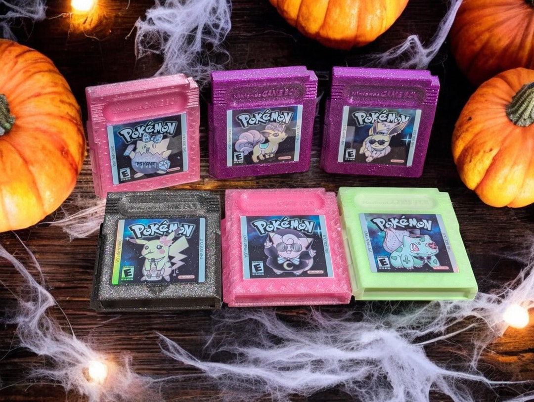 Rose Demon Collab Custom Pokemon Switch Game Case Halloween Themed ...