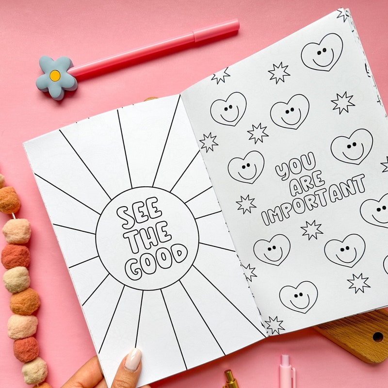 Self Love Coloring - Etsy