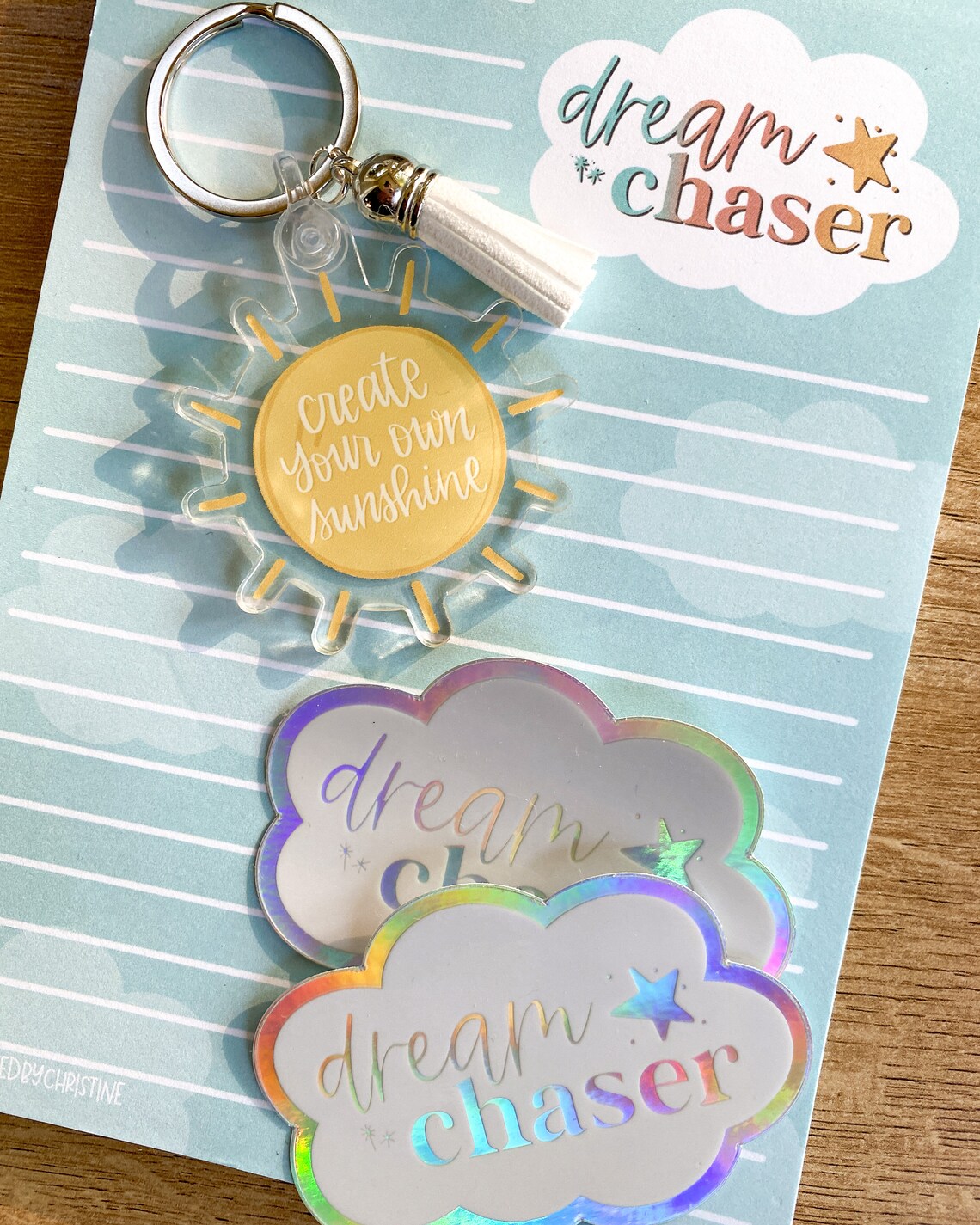 Dream Chaser Holographic Sticker - Etsy