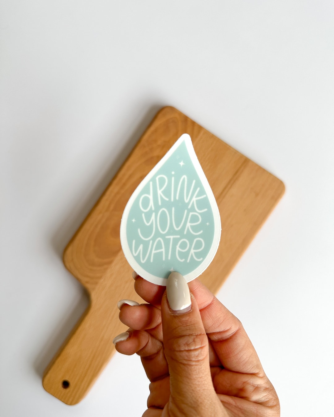 Drink Your Water Sticker | Drink Water, Stay Hydrated Sticker, Water ...