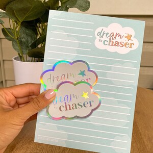 Dream Chaser Holographic Sticker - Etsy