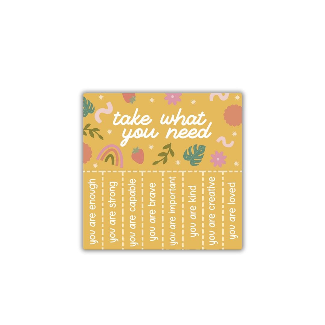 Take What You Need Sticker - Etsy