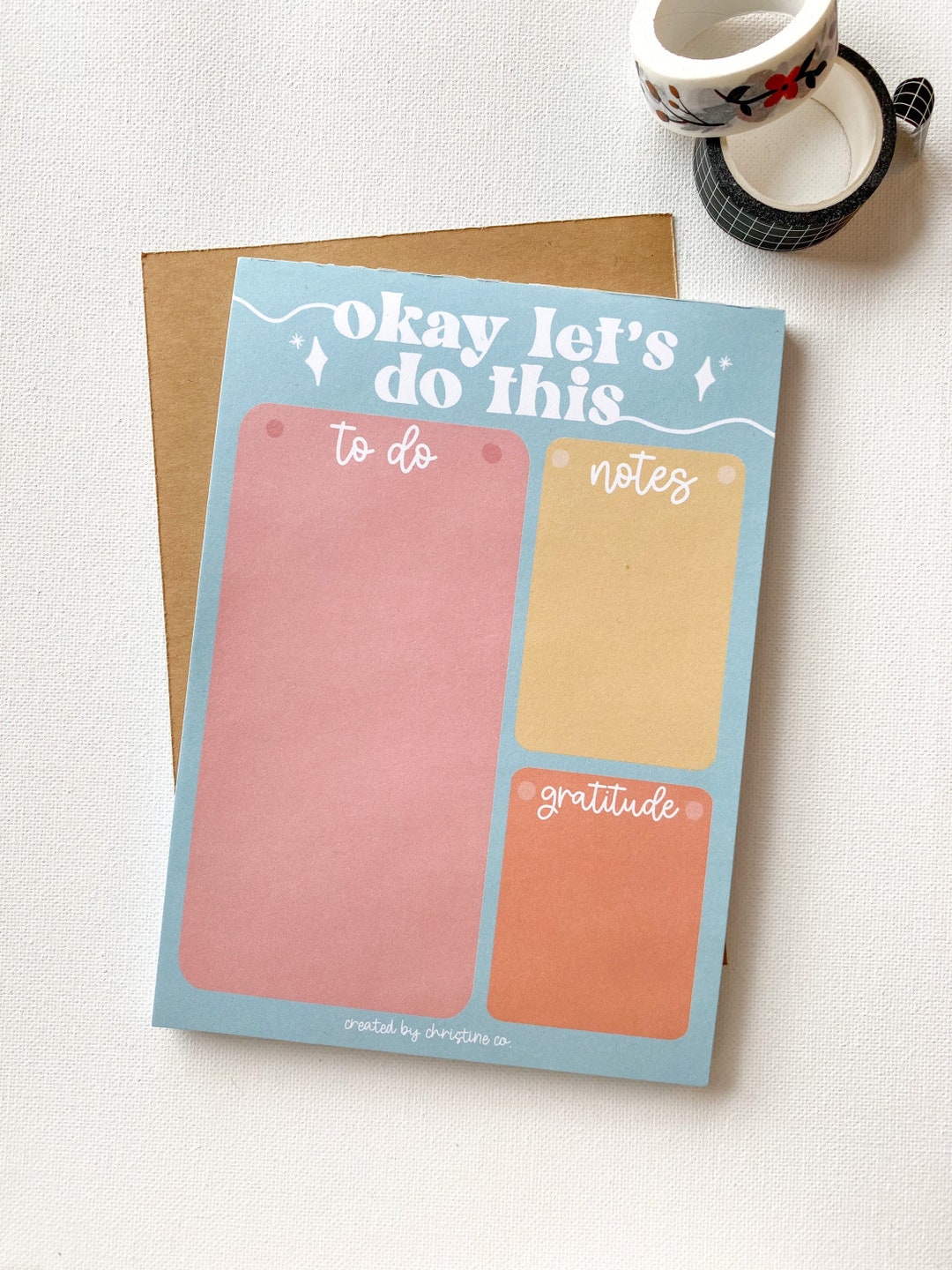 Okay Let's Do This Notepad | To-do List Notepad, Back to School ...