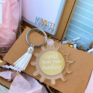Sunshine Keychain Create Your Own Sunshine Acrylic Keychain - Etsy